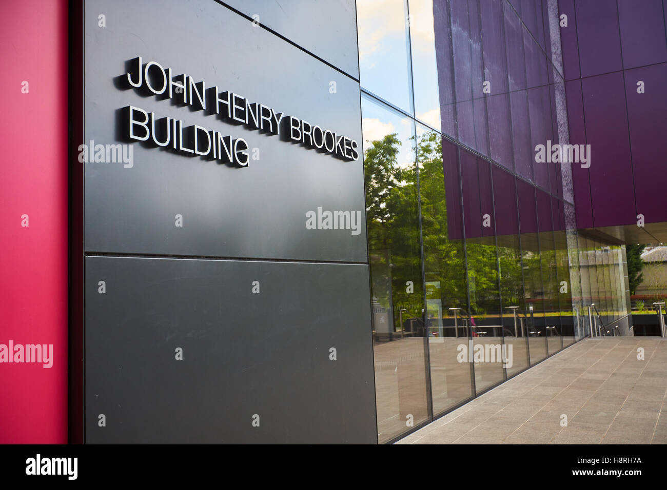 General view of the John Henry Brookes building at Oxford Brookes ...
