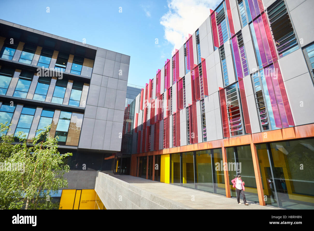 General view of the John Henry Brookes building at Oxford Brookes ...