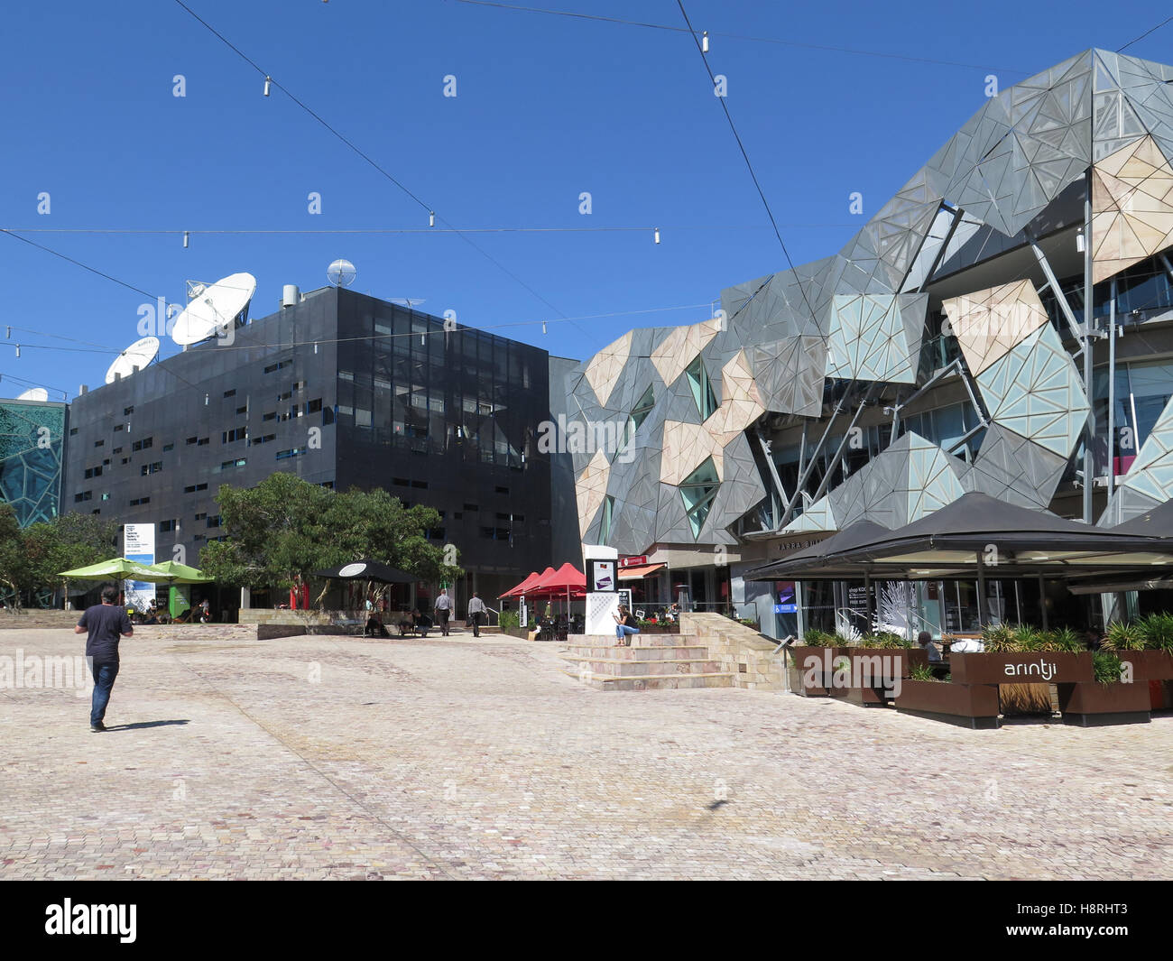 Federation Square, Melbourne, Australia Stock Photo - Alamy