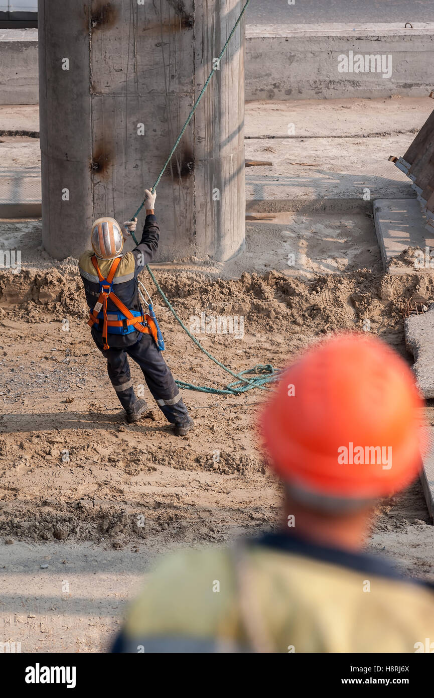 Panel lifted by crane hi-res stock photography and images - Alamy