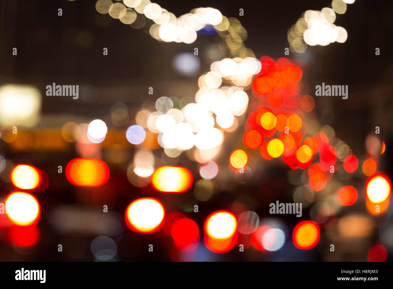 Blurry night city lights from hi-res stock photography and images - Alamy