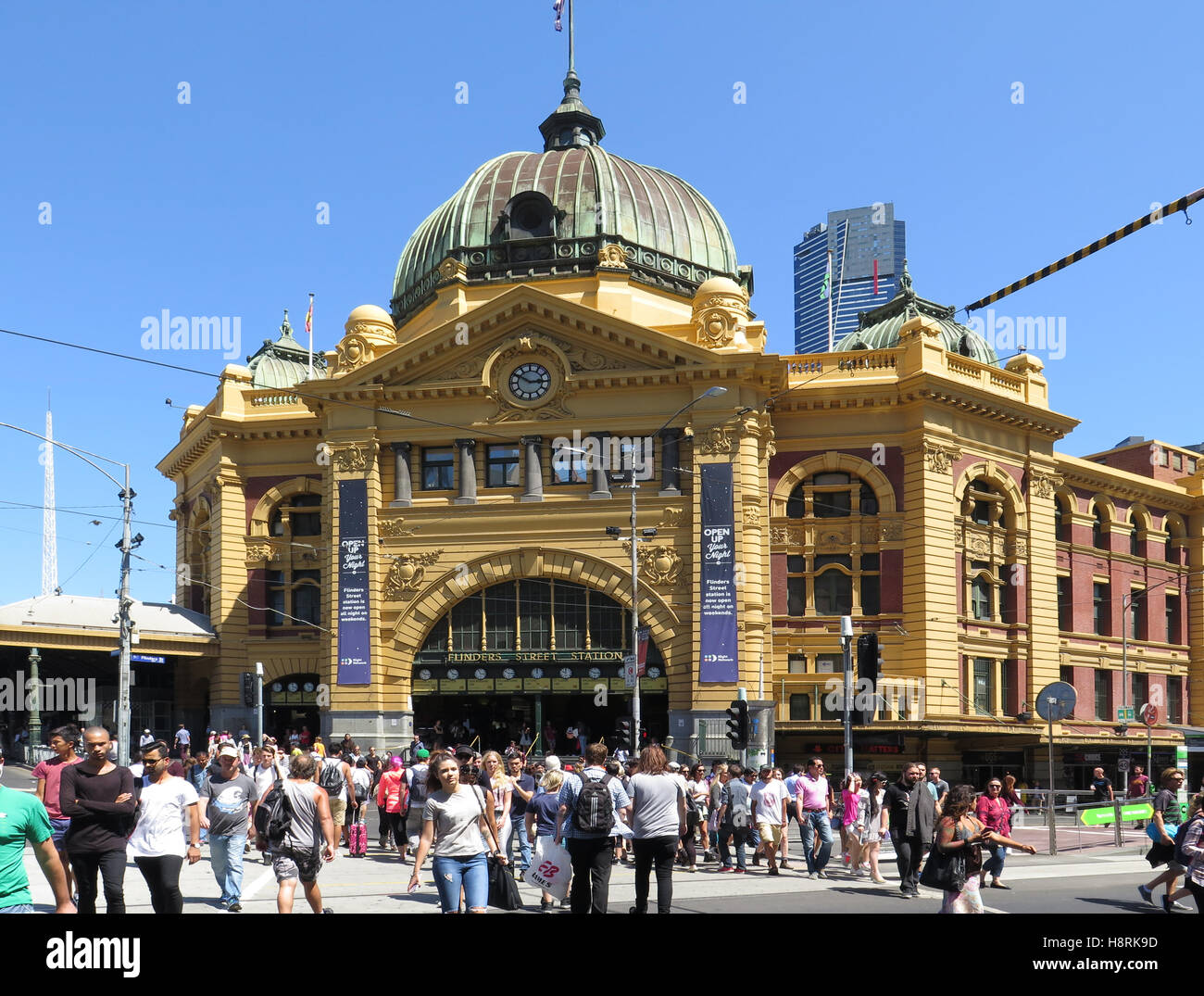 Flinders Street Station, Melbourne, Australia Stock Photo - Alamy