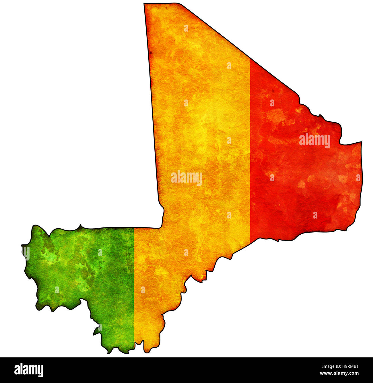 Old map of mali africa hi-res stock photography and images - Alamy