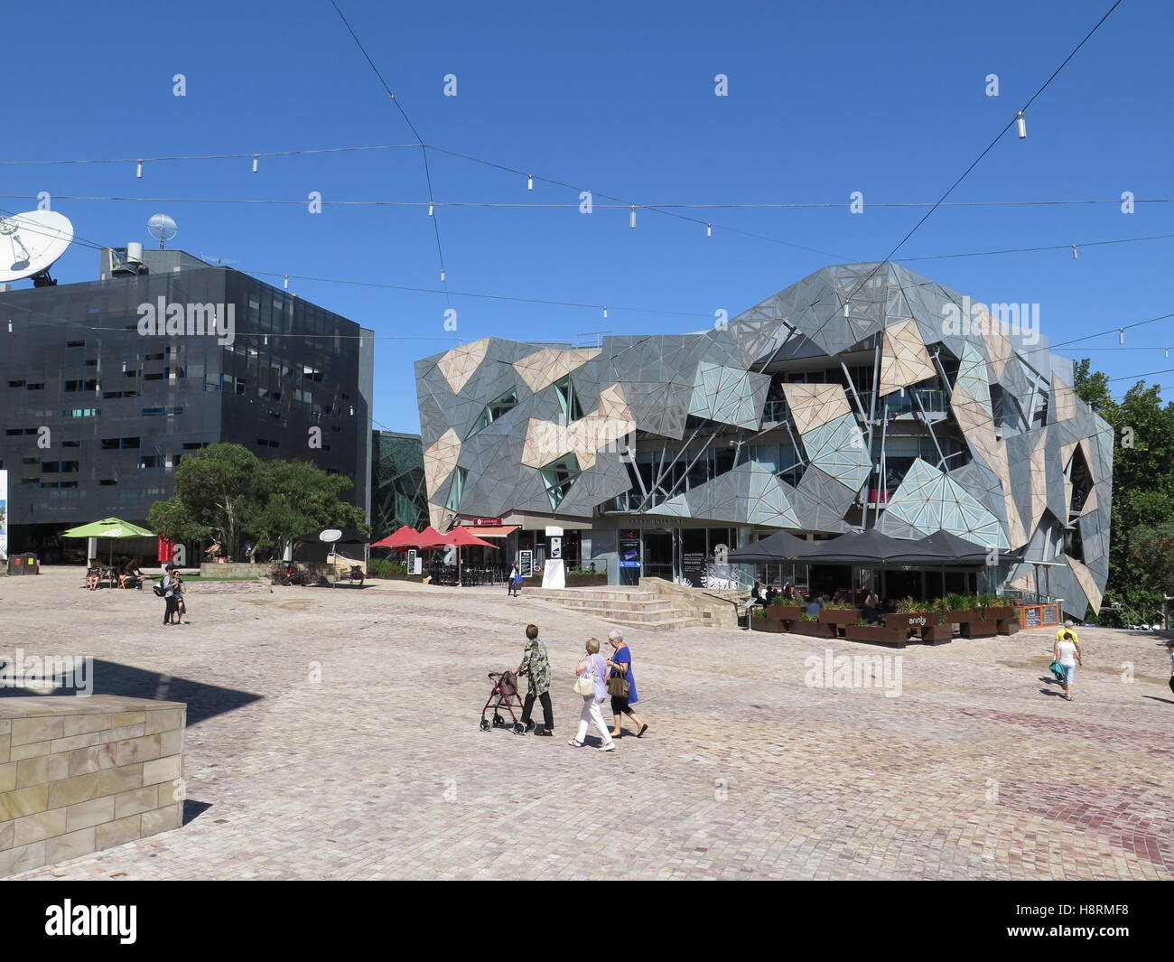 Federation Square, Melbourne, Australia Stock Photo - Alamy