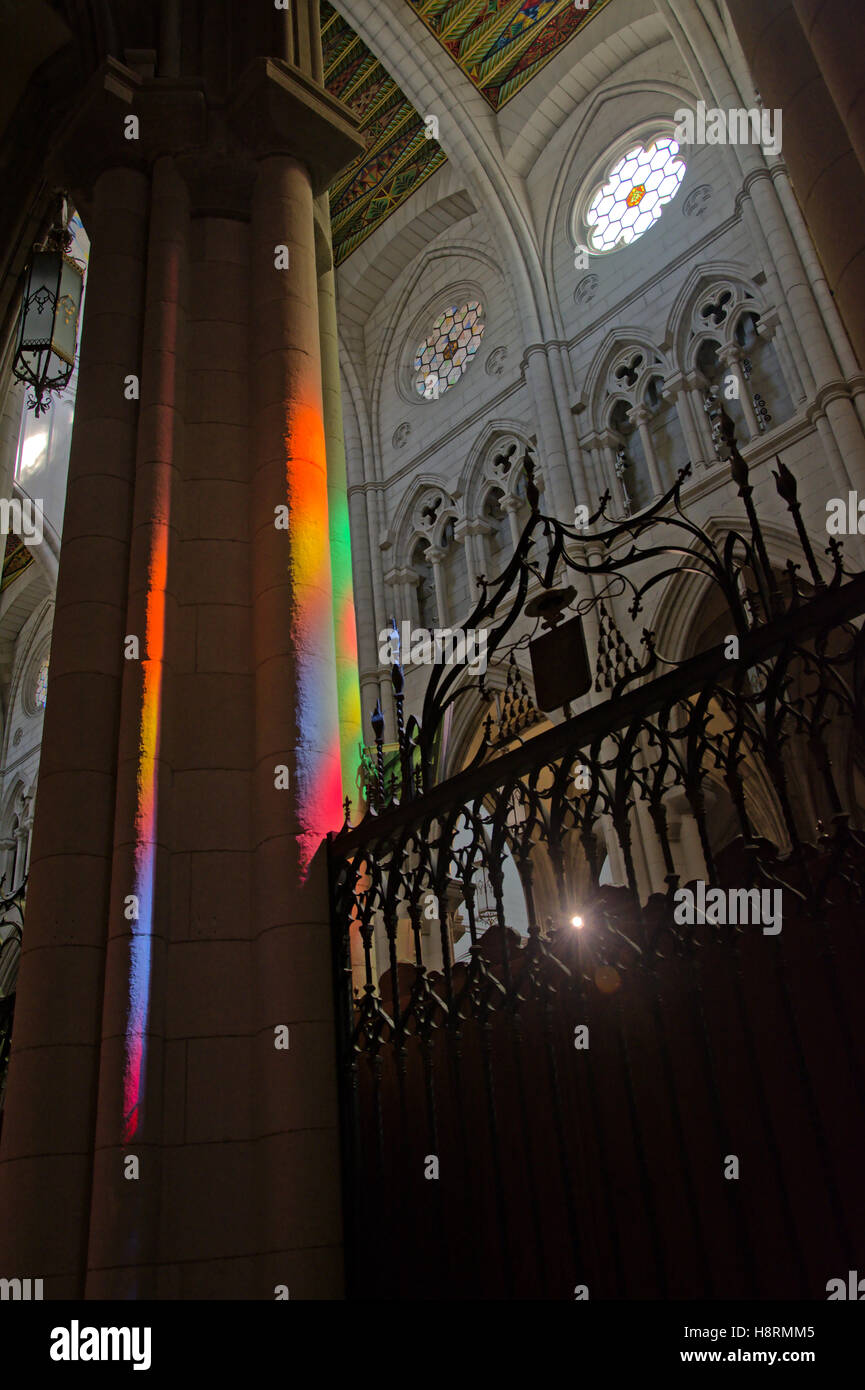 Stained glass window projection hi-res stock photography and images - Alamy