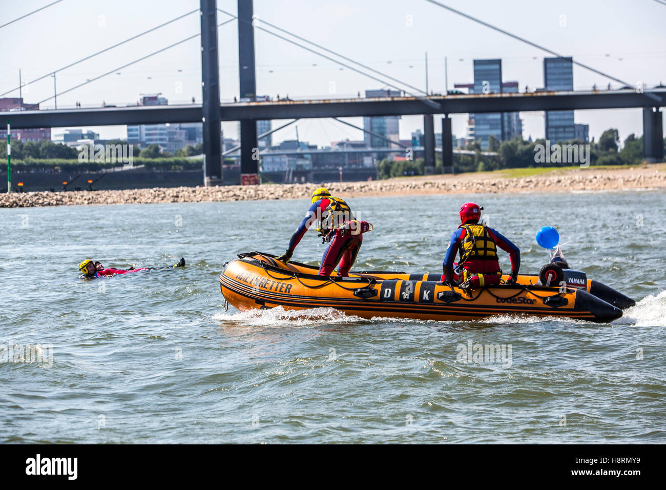 Water rescue boat hi-res stock photography and images - Alamy