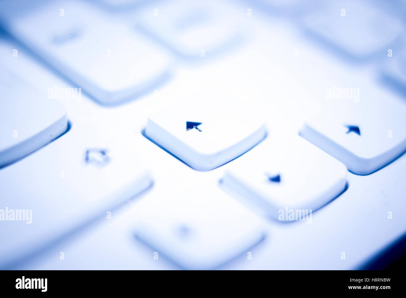 Personal computer pc external keyboad keys in Spanish format keypad ...