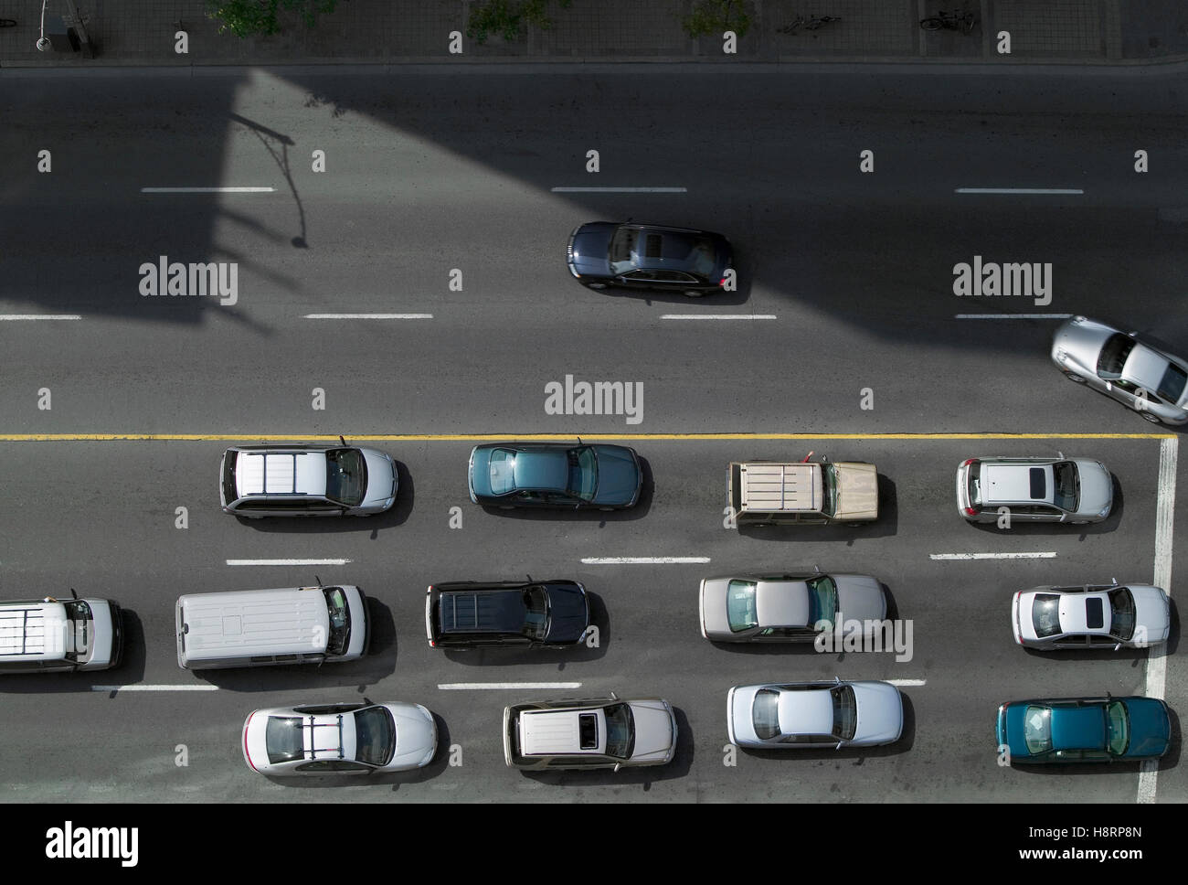 Traffic in downtown Toronto Canada Stock Photo - Alamy