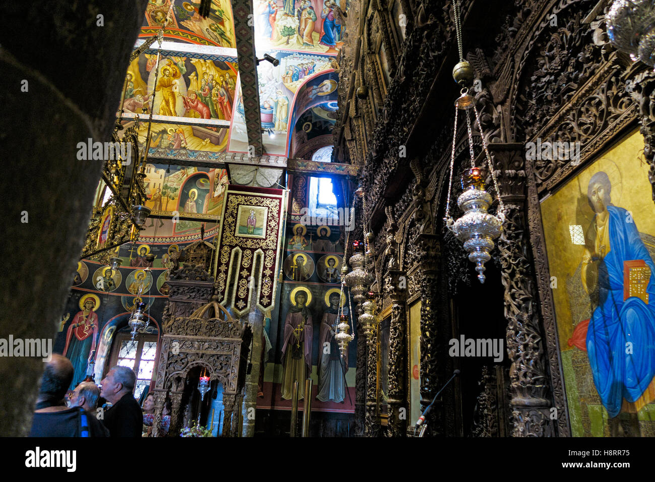 Meteora monastery interior hi-res stock photography and images - Alamy