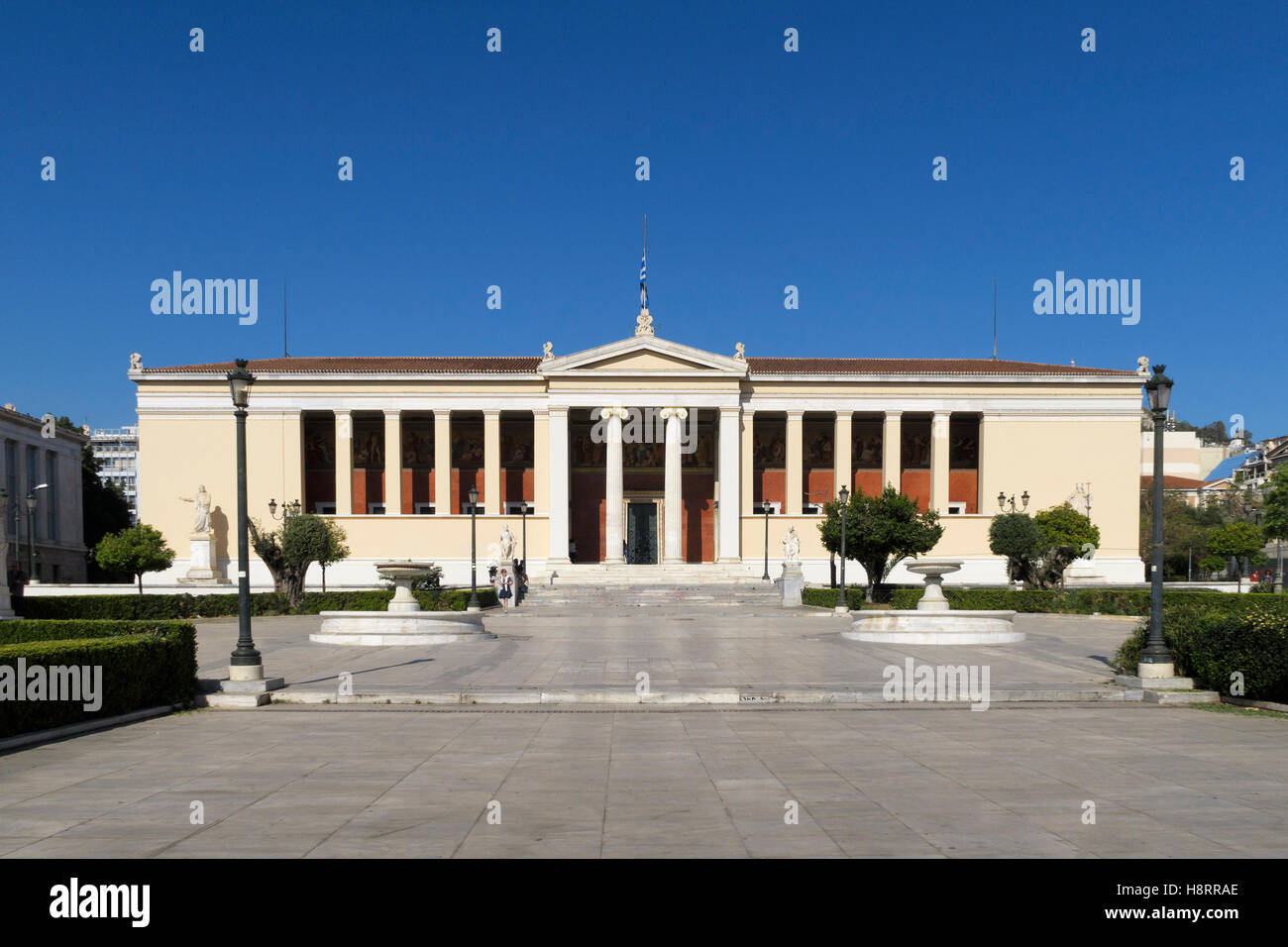 The National and Kapodistrian University of Athens, Greece Stock Photo ...