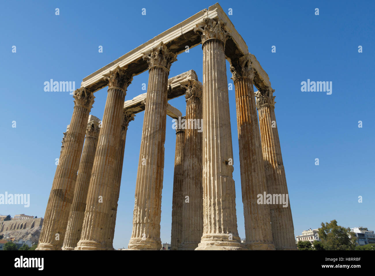 Temple of Olympian Zeus, Athens, Greece Stock Photo - Alamy