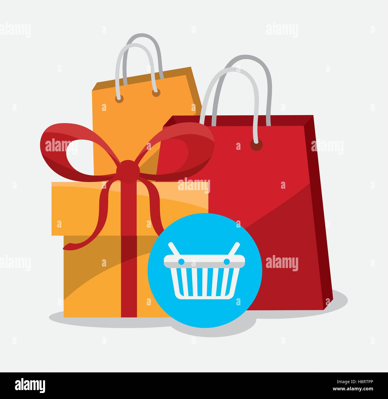 Bag and digital marketing design Stock Vector Image & Art - Alamy