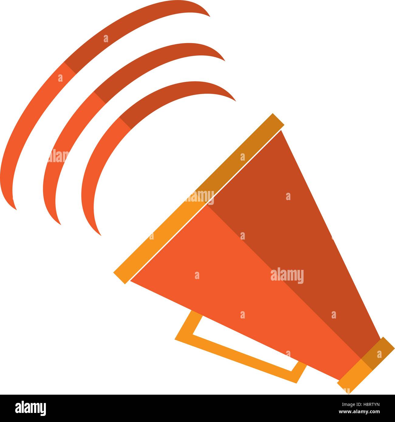 Isolated megaphone design Stock Vector Image & Art - Alamy