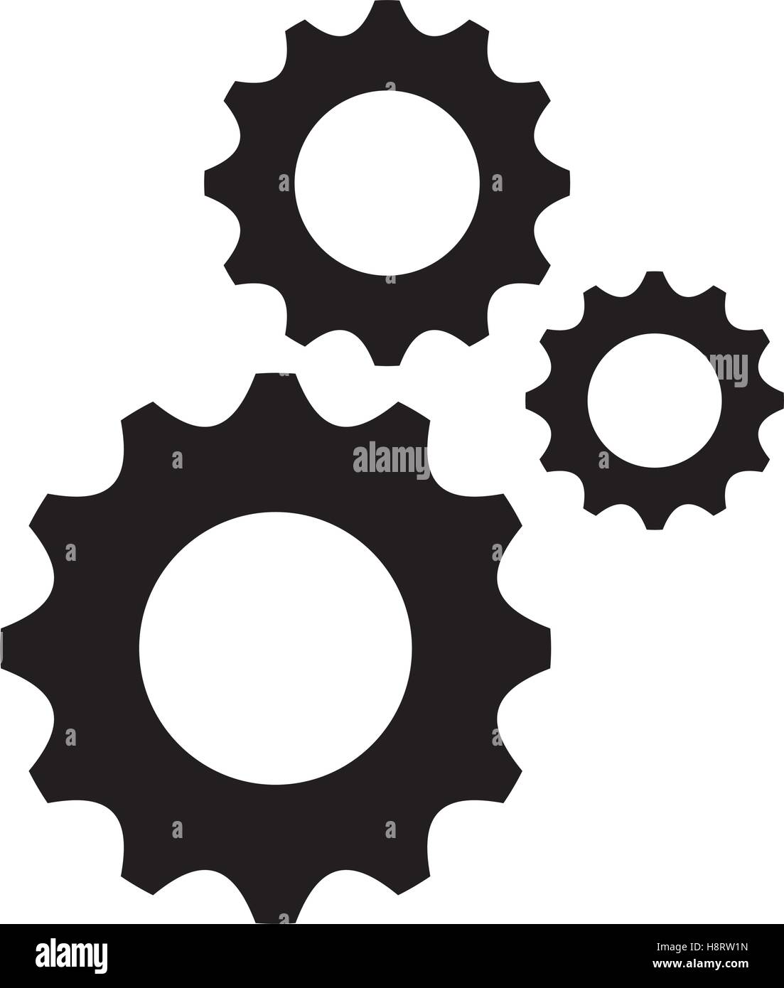 Isolated gear object design Stock Vector Image & Art - Alamy