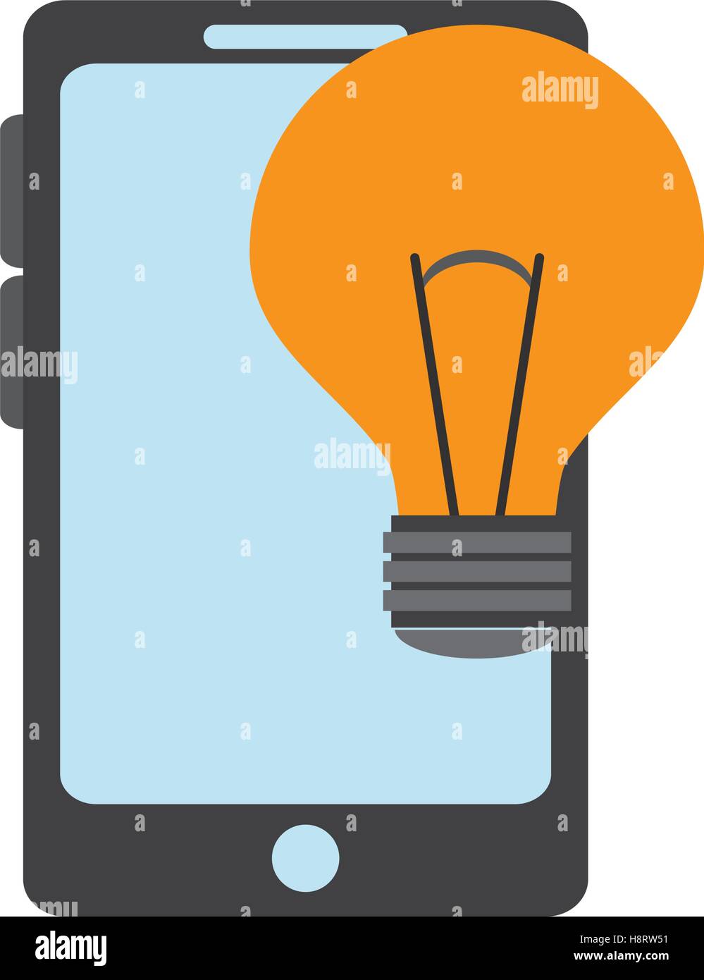 Isolated smartphone device design Stock Vector Image & Art - Alamy