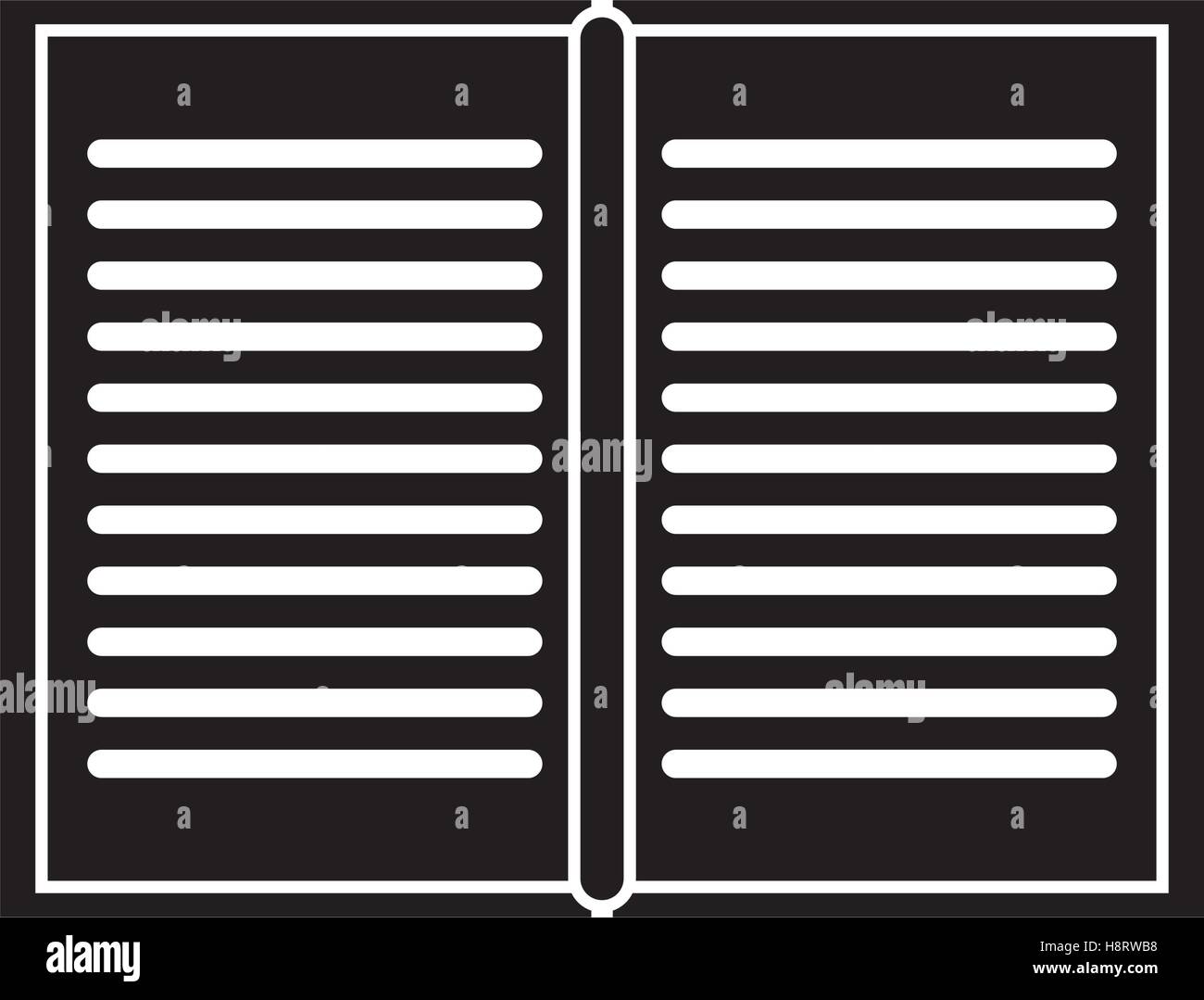 Isolated book object design Stock Vector Image & Art - Alamy
