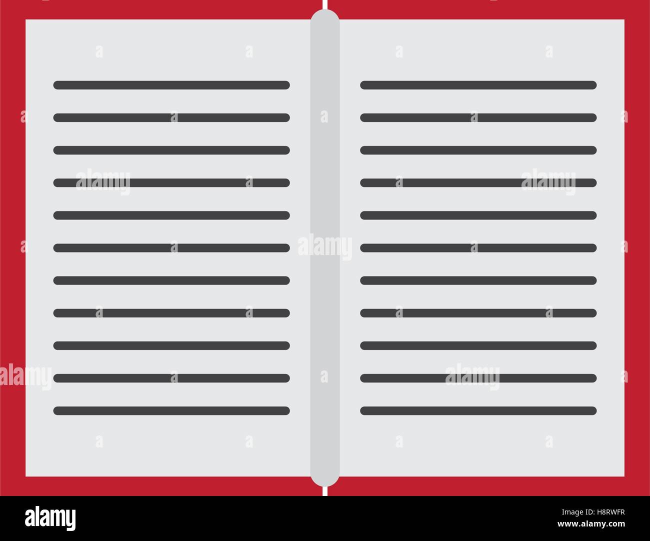 Isolated book object design Stock Vector Image & Art - Alamy