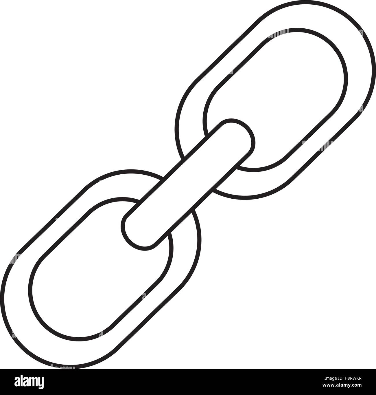 Isolated link symbol design Stock Vector Image & Art - Alamy