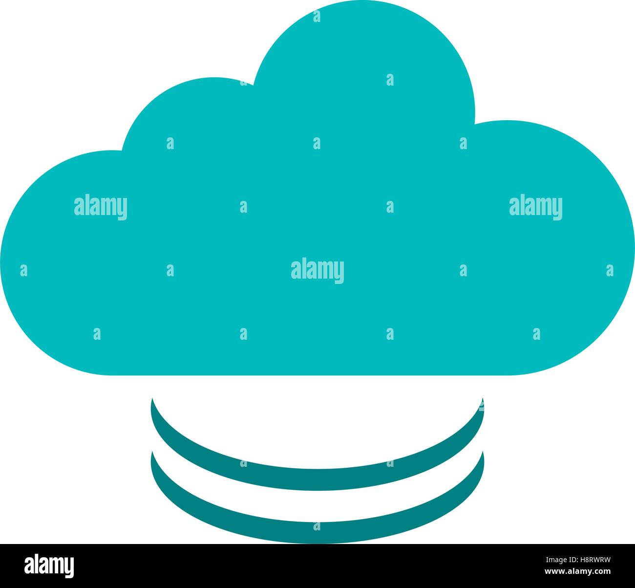 Isolated cloud shape design Stock Vector Image & Art - Alamy