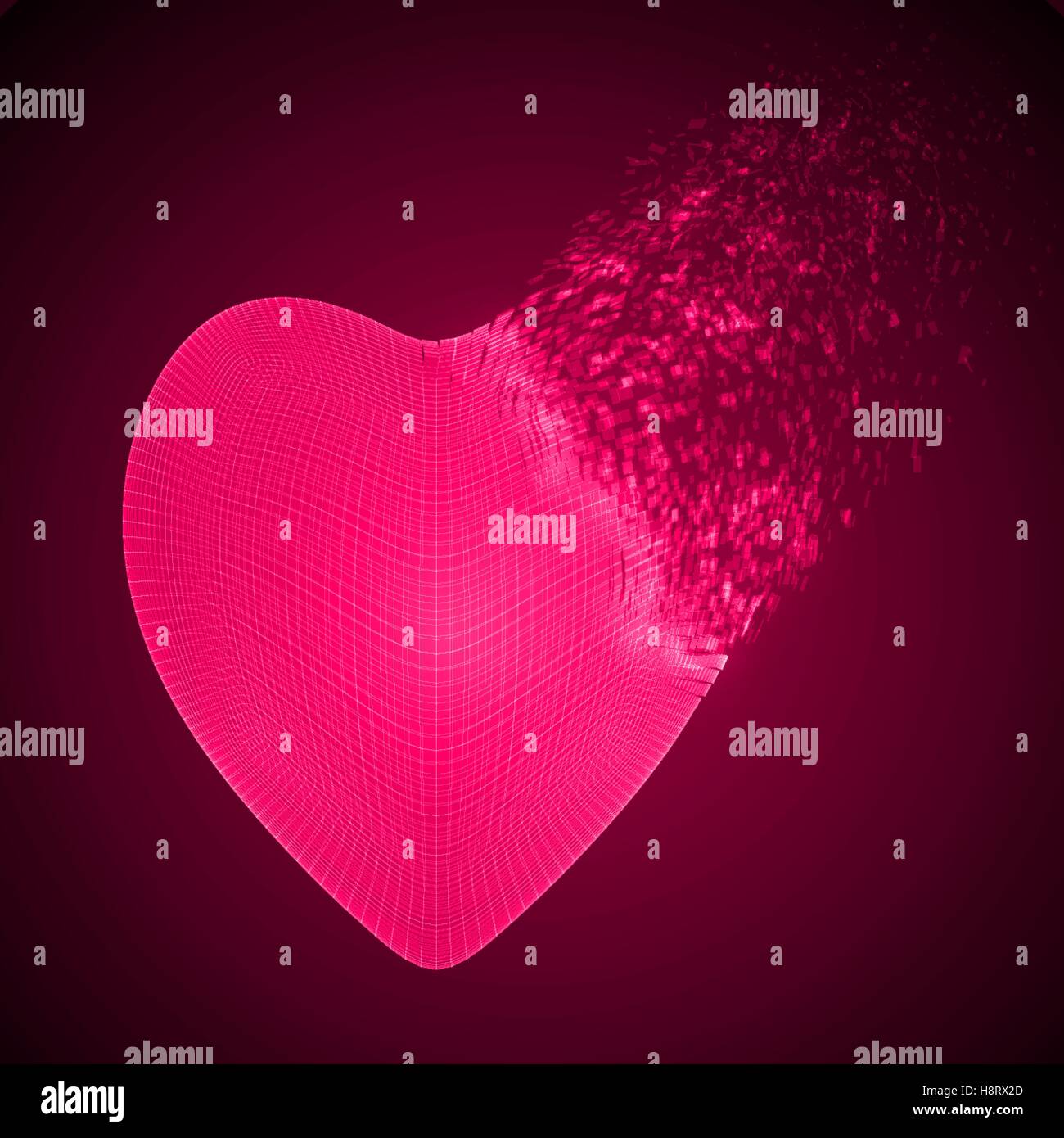 Dissolving shapes hi-res stock photography and images - Alamy