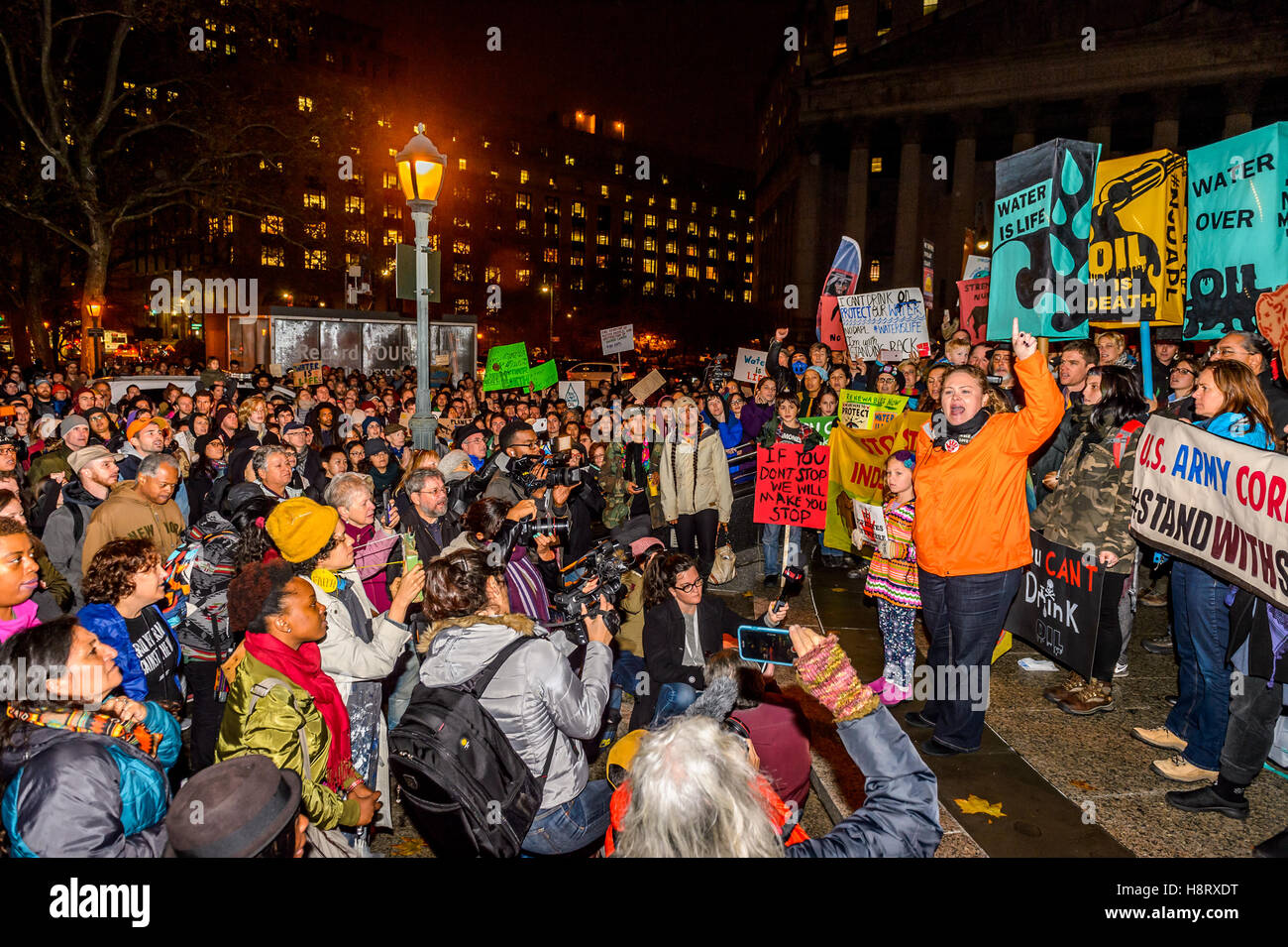 New York, United States. 15th Nov, 2016. Two thousand people take to ...