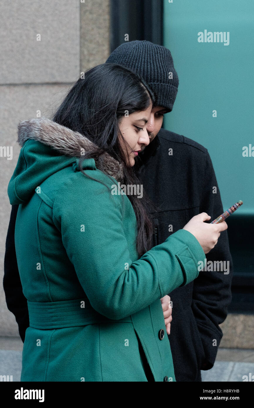 Mobile phone in action Stock Photo - Alamy