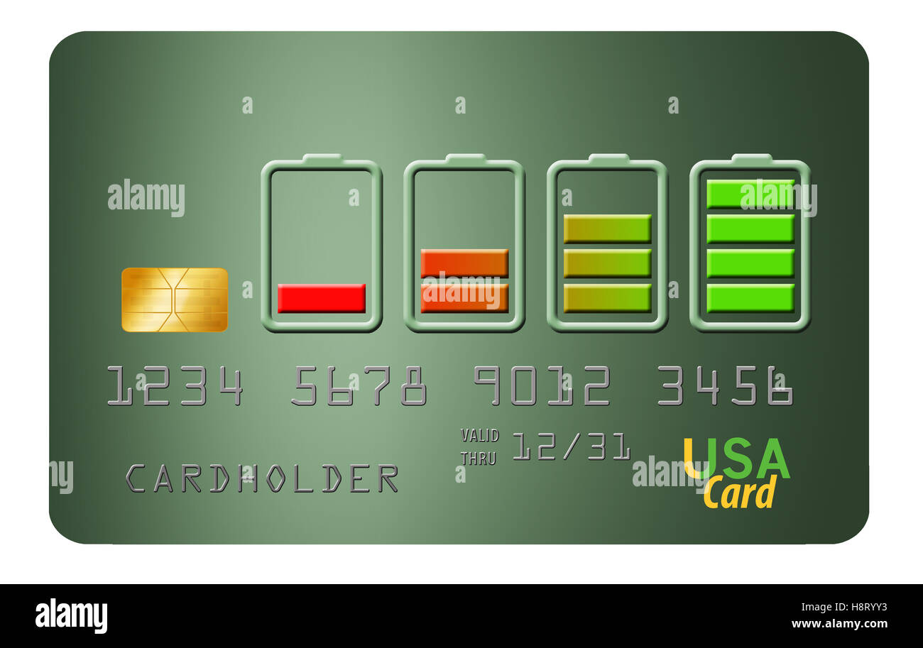 Rechargeable credit card hi-res stock photography and images - Alamy