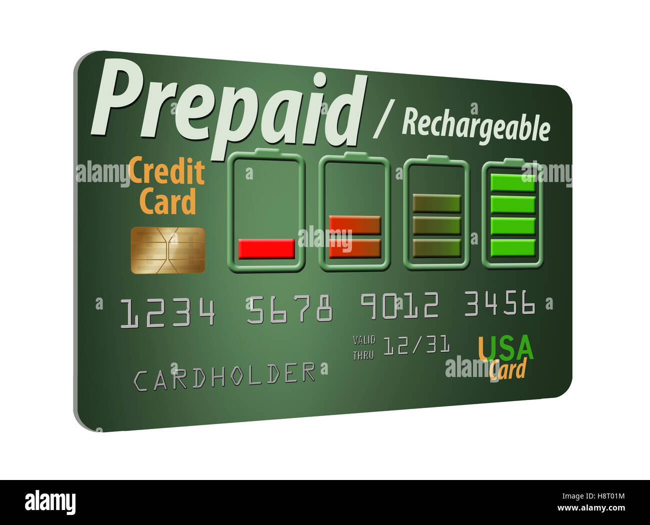 Here is a pre-paid gift card that can be refilled and recharged Stock ...