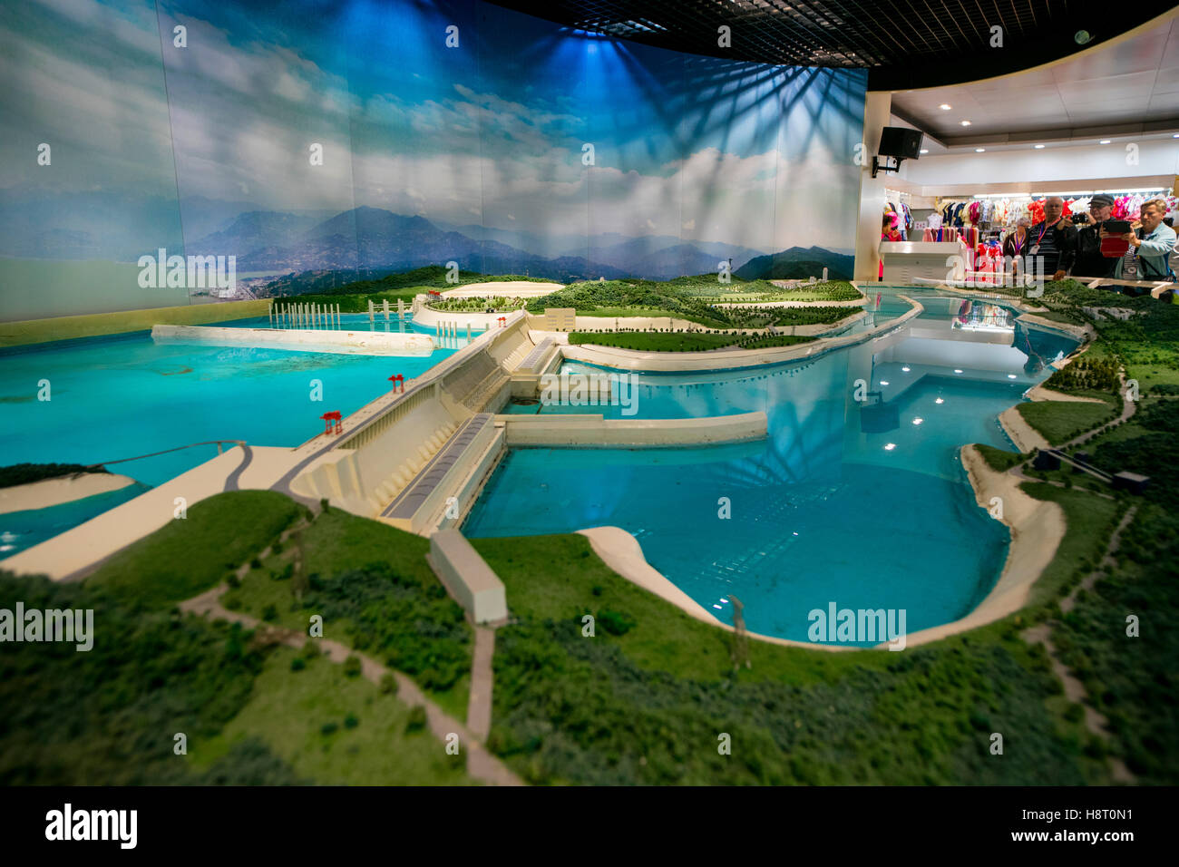 Scale model dam hi-res stock photography and images - Alamy