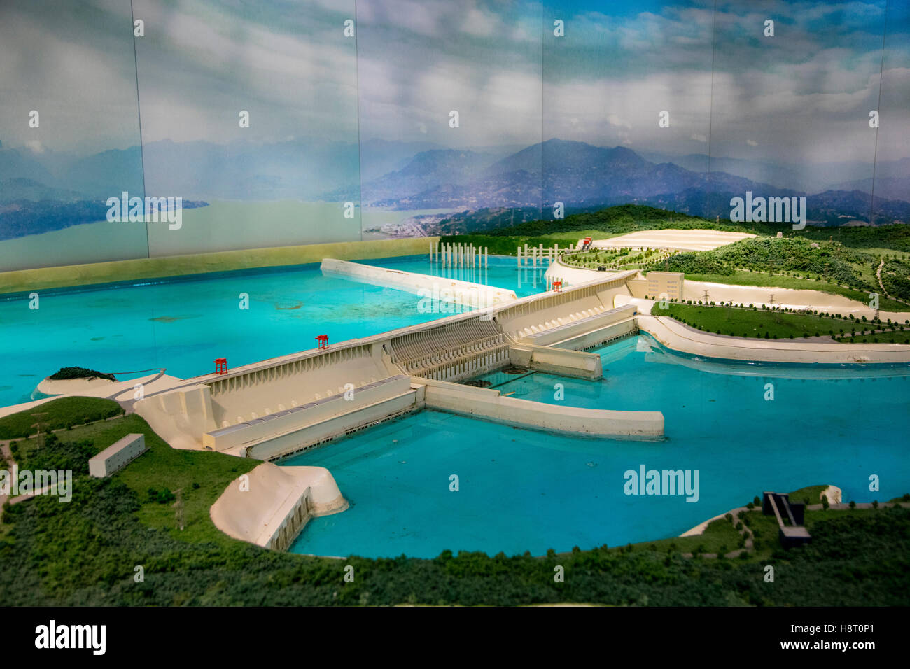 Scale model dam hi-res stock photography and images - Alamy
