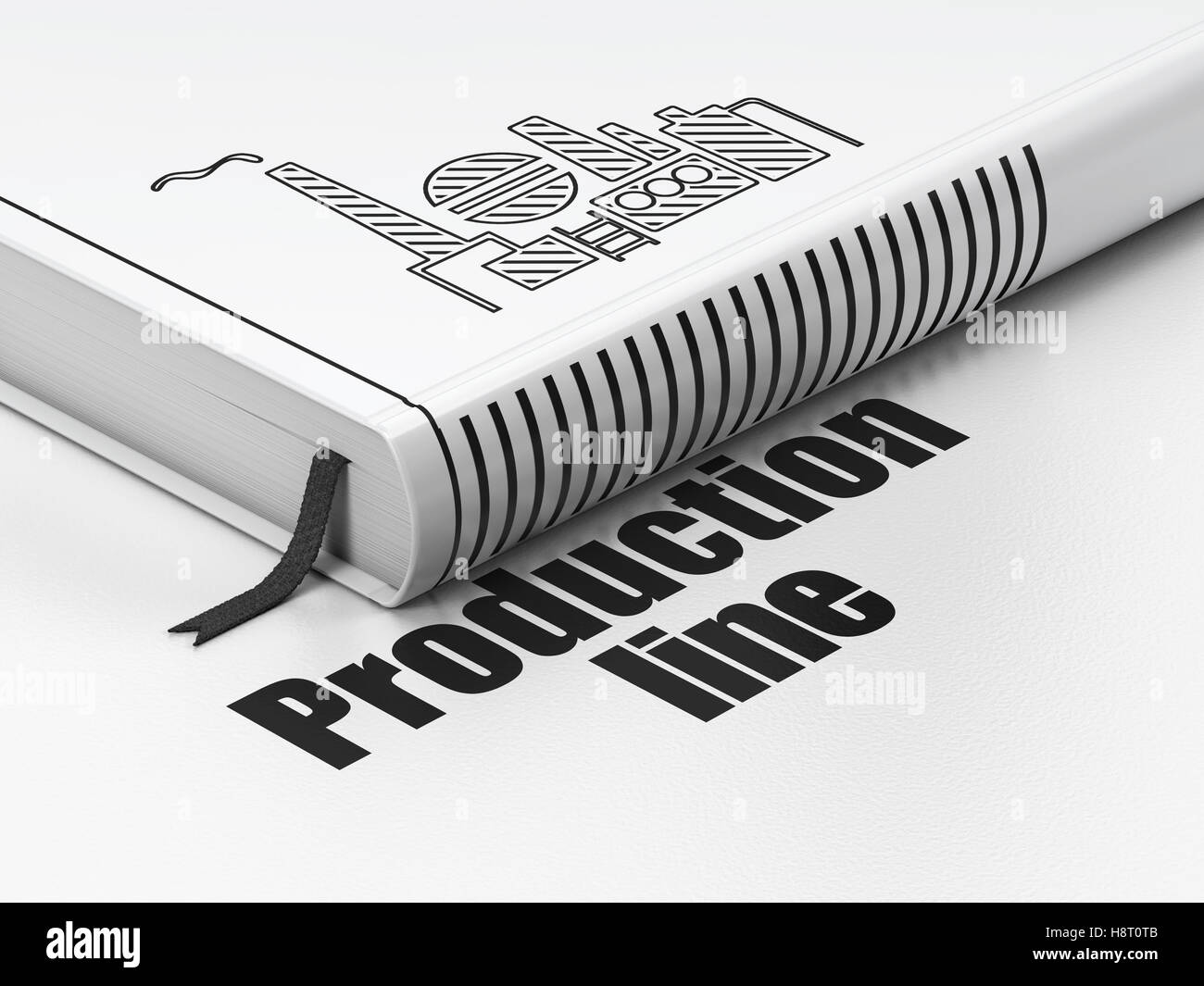 Manufacuring concept: book Oil And Gas Indusry, Production Line on ...