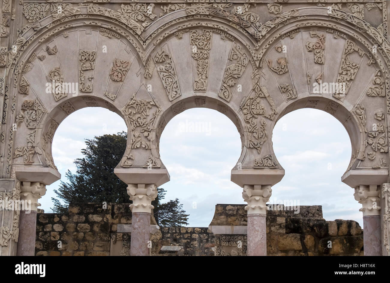 Ancient city ruins of Medina Azahara, Cordoba, Spain Stock Photo - Alamy