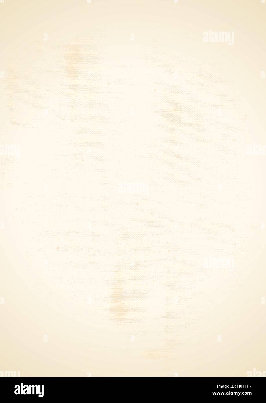 Vector, Illustration of A4 sheet of Paper Sheet. Grunge and worn style ...