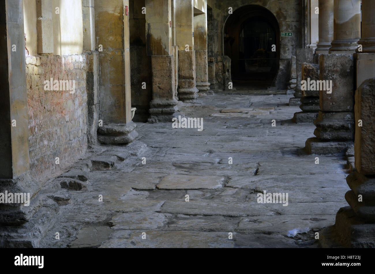 Romano british bath hi-res stock photography and images - Alamy
