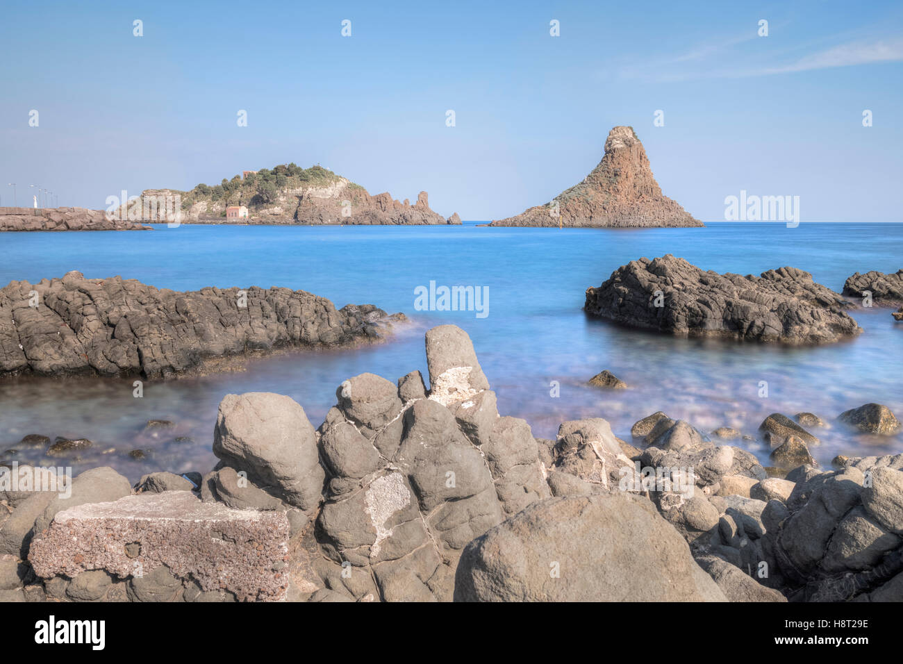 Aci Trezza, Riviera dei Ciclopi, Catania, Sicily, Italy Stock Photo - Alamy