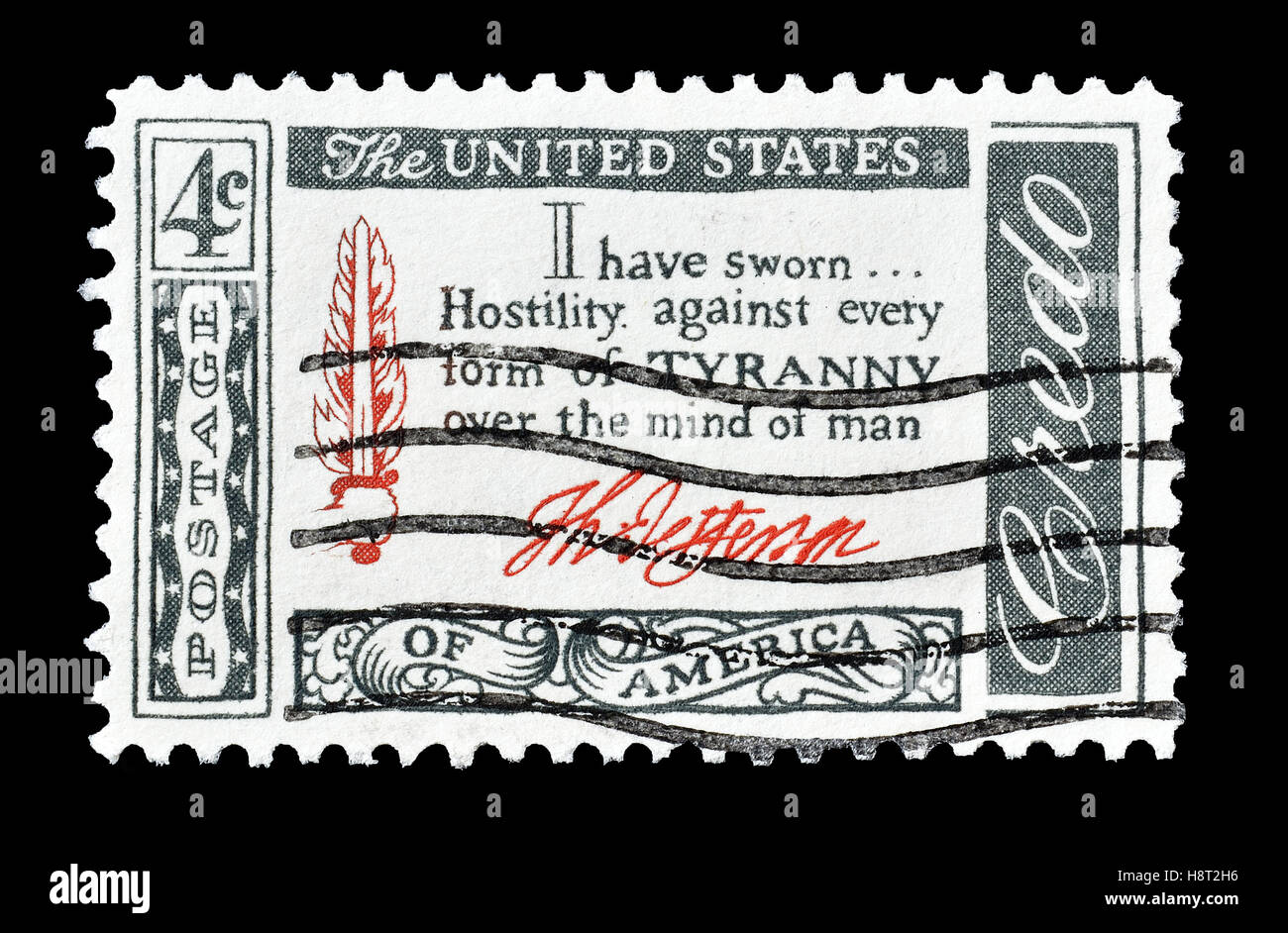 USA stamp 1960 Stock Photo - Alamy