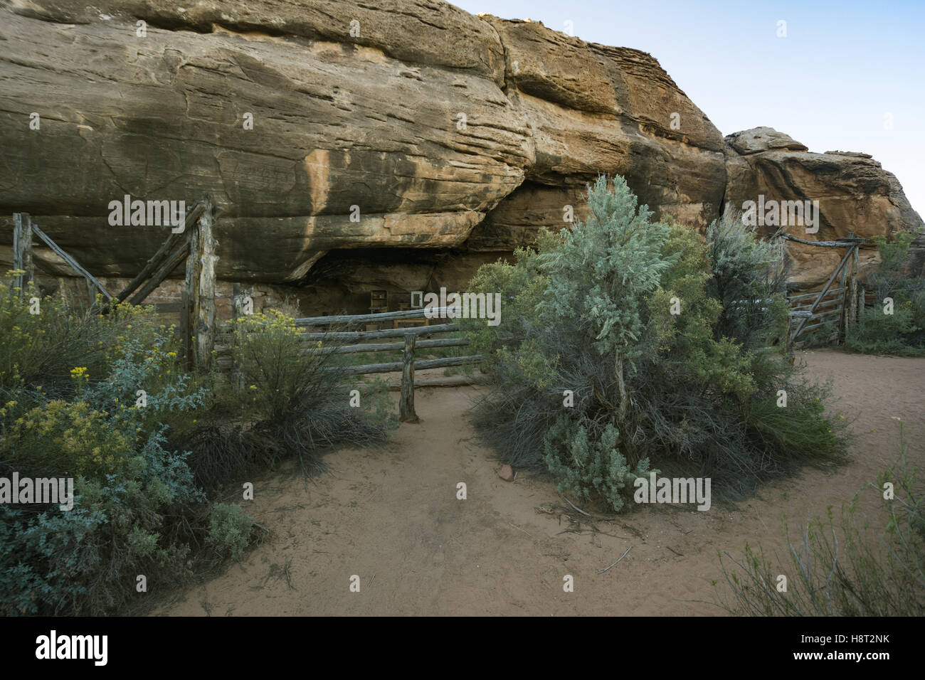 Utah, Canyonlands National Park, Needles District, Cave Spring Cowboy ...
