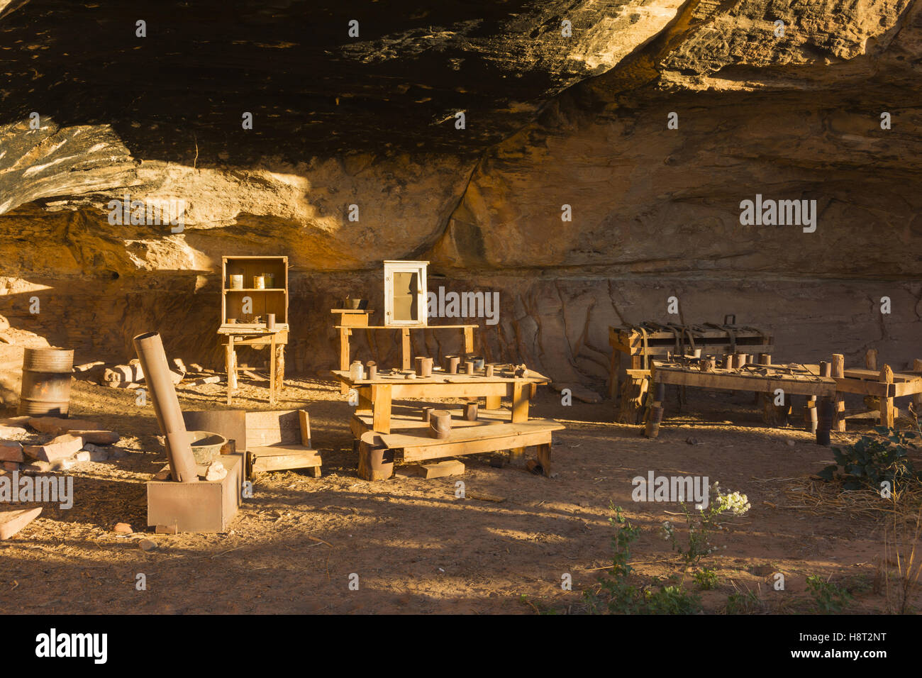 Utah, Canyonlands National Park, Needles District, Cave Spring Cowboy ...