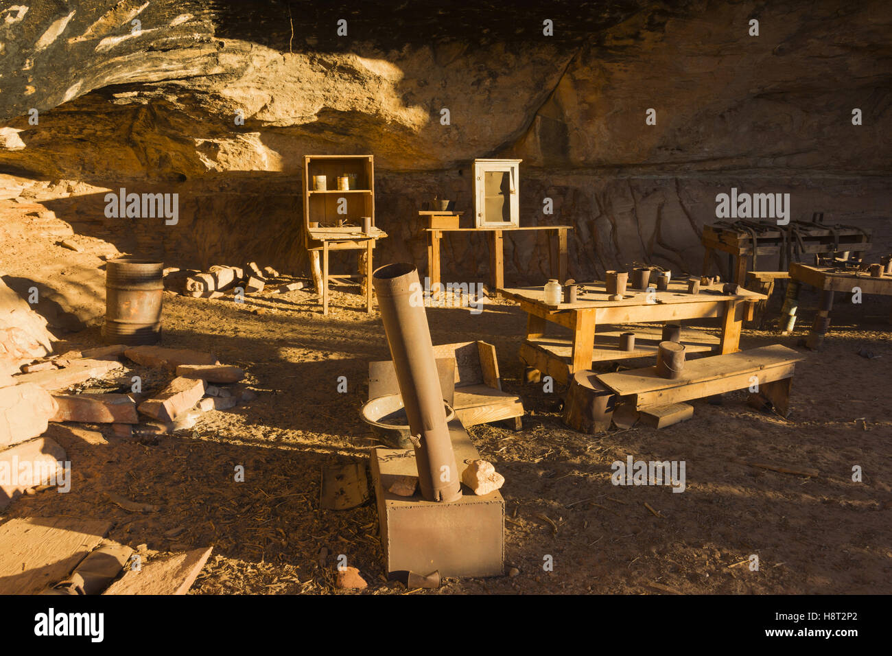 Utah, Canyonlands National Park, Needles District, Cave Spring Cowboy ...