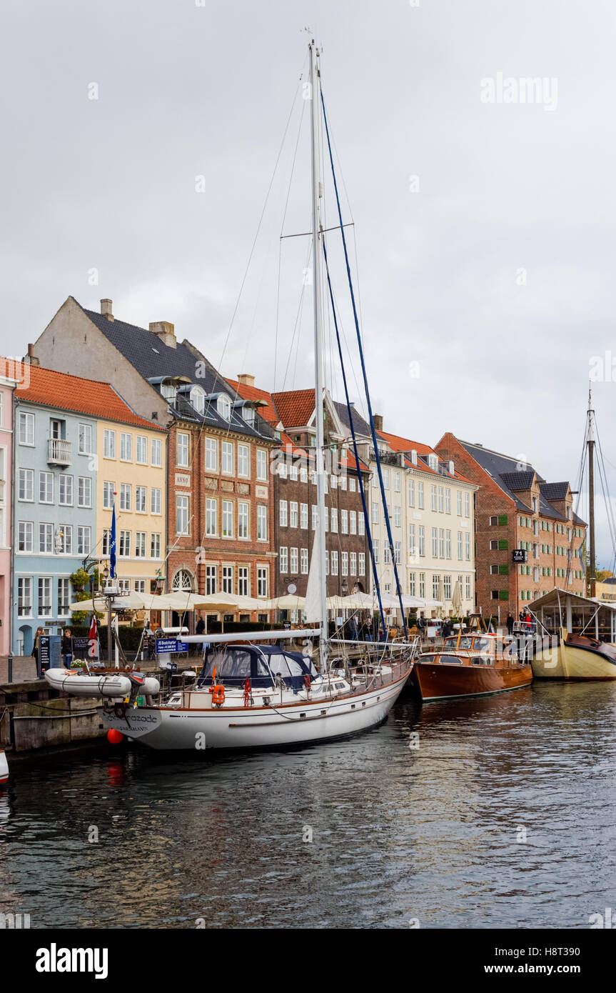 Copenhagen nyhavn panorama hi-res stock photography and images - Alamy