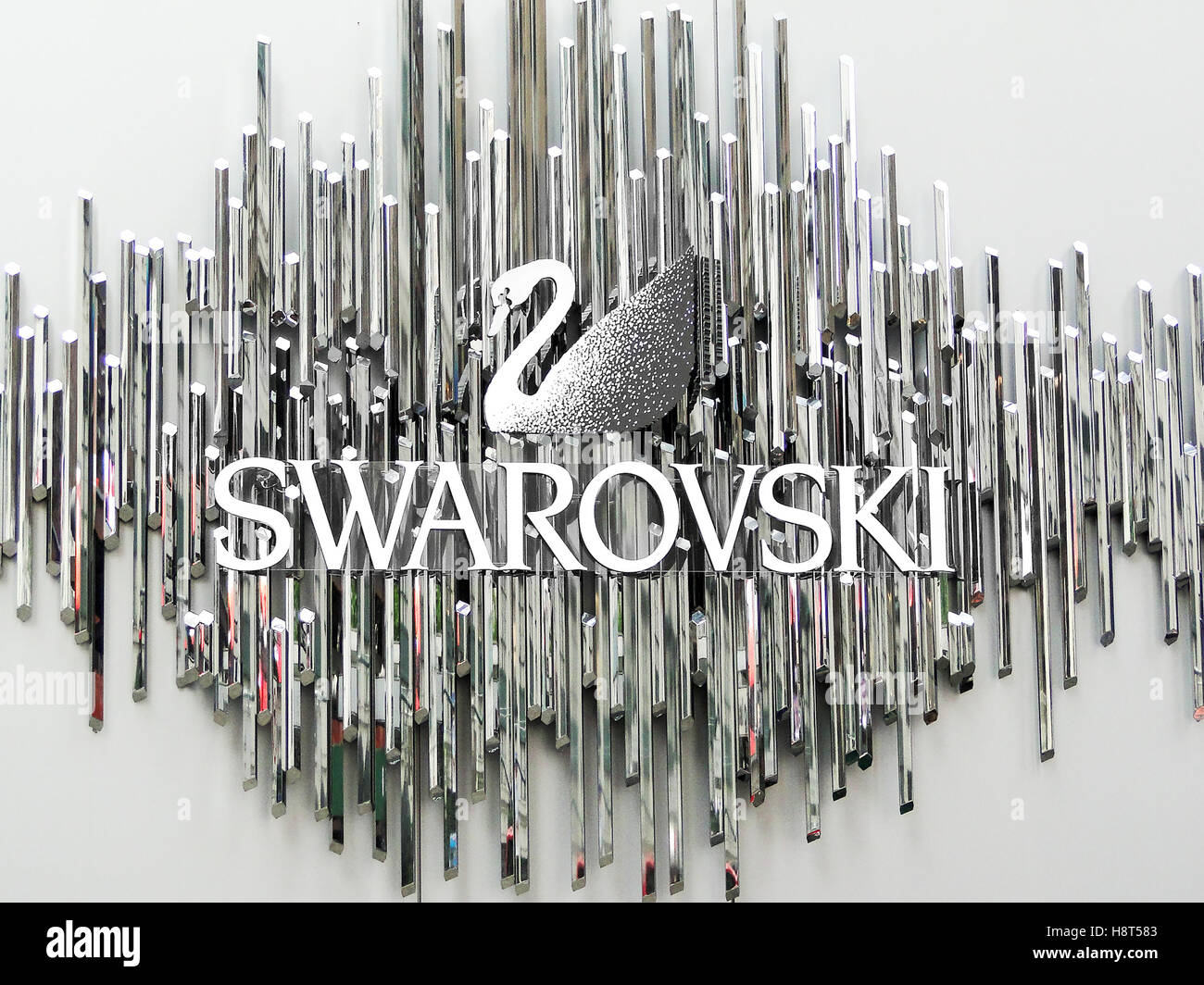 Swarovski logo hi-res stock photography and images - Alamy