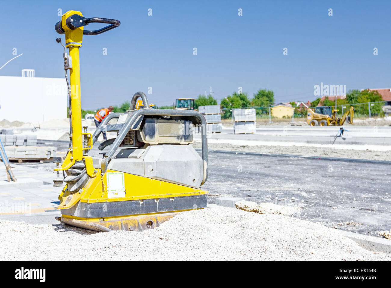 Compactor tool hi-res stock photography and images - Alamy