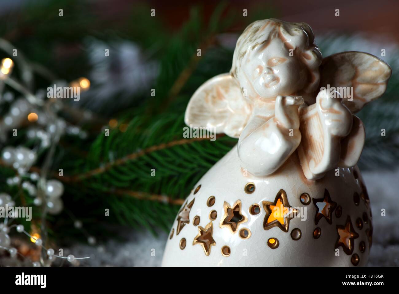 Angel Decoration High Resolution Stock Photography and Images - Alamy
