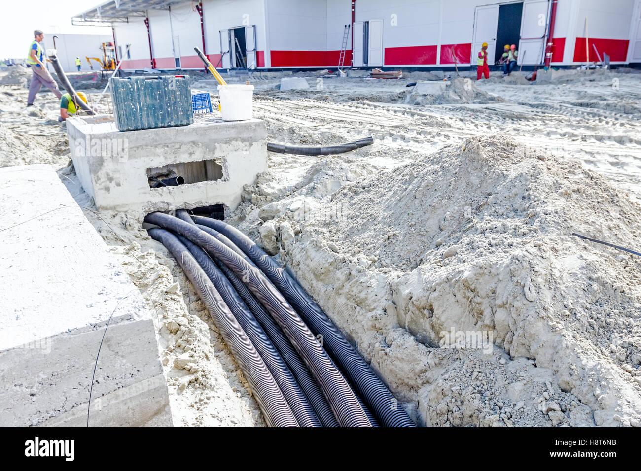 Pvc Electrical Conduit High Resolution Stock Photography and Images - Alamy