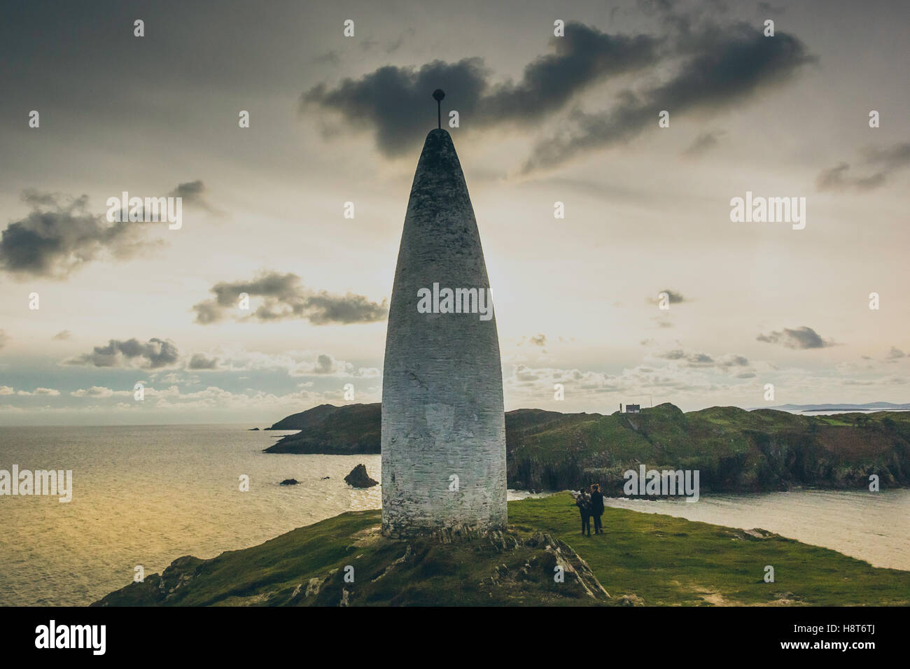 The beacon in Baltimore, county cork, republic of ireland Stock Photo ...
