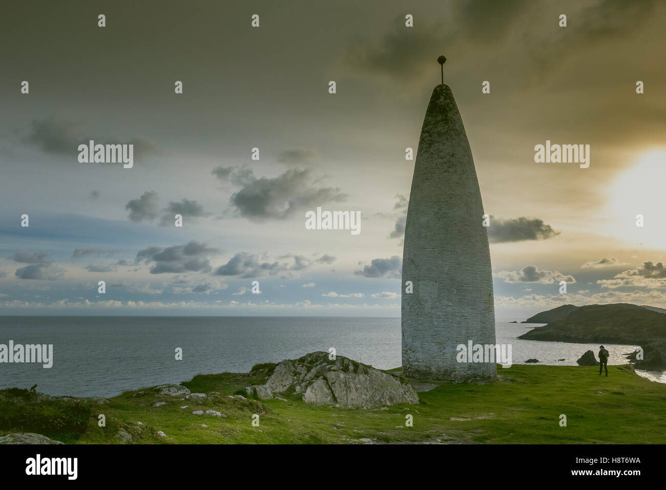 The beacon in Baltimore, county cork, republic of ireland Stock Photo ...