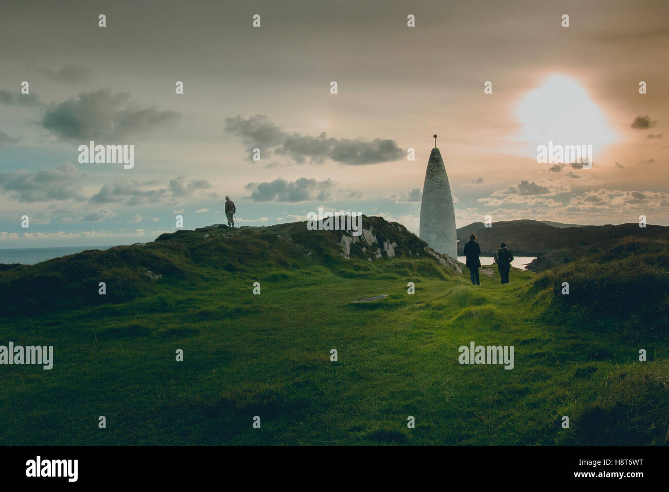The beacon in Baltimore, county cork, republic of ireland Stock Photo ...
