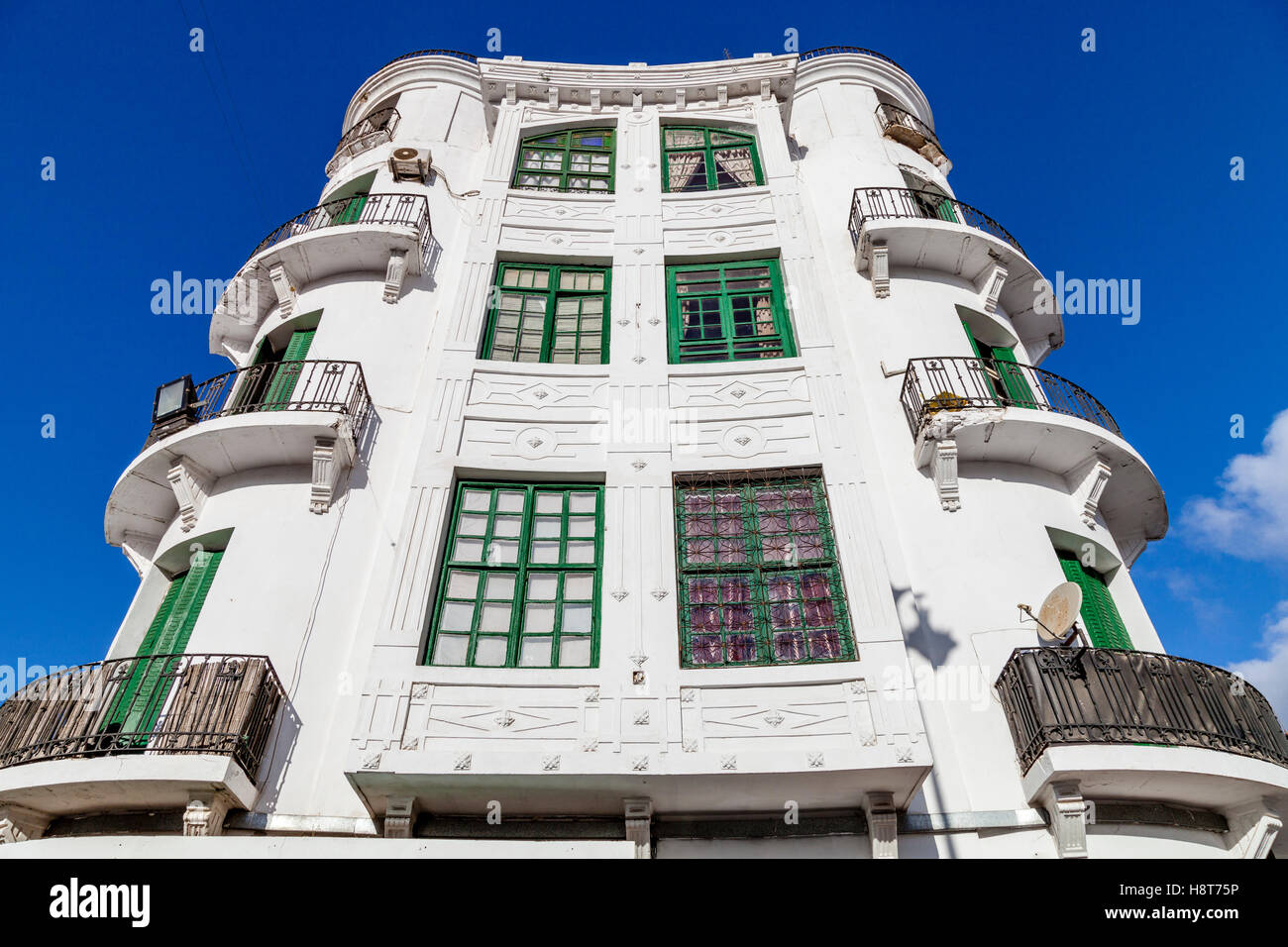 Spanish colonial architecture tetouan morocco hi-res stock photography ...