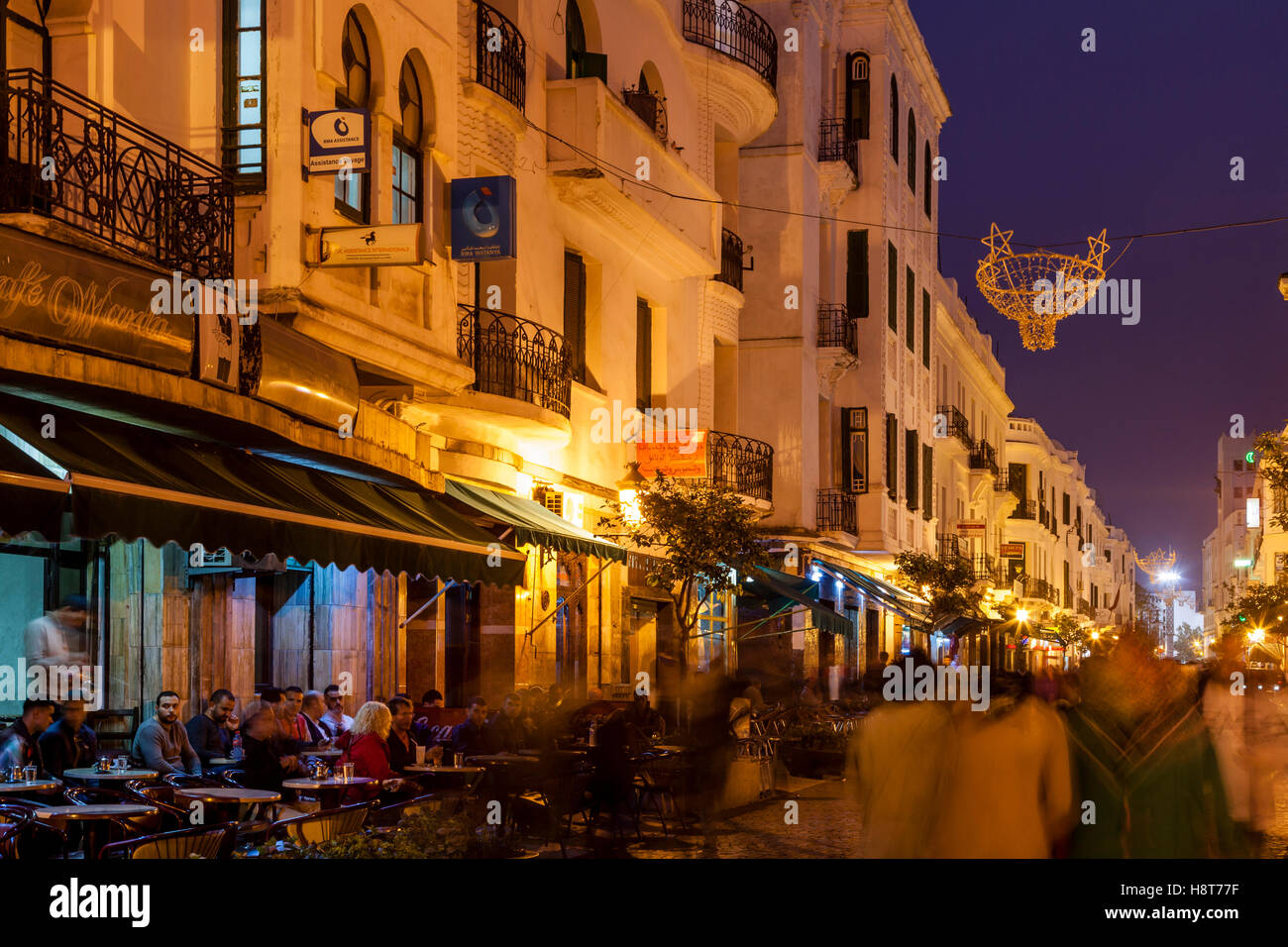 Spanish colonial architecture tetouan morocco hi-res stock photography ...