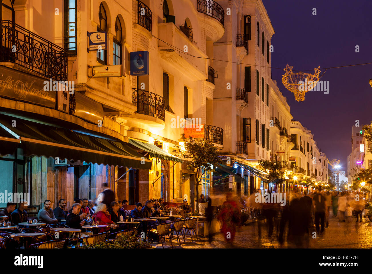 Spanish colonial architecture tetouan morocco hi-res stock photography ...